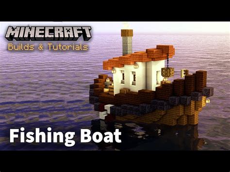 Minecraft Fishing Boat