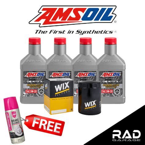 AMSOIL OE 5W30 Fully Synthetic Change Oil Package For Civic City Vios
