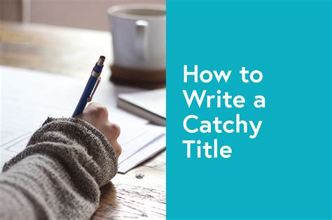 How To Write A Catchy Title WebSelf Net