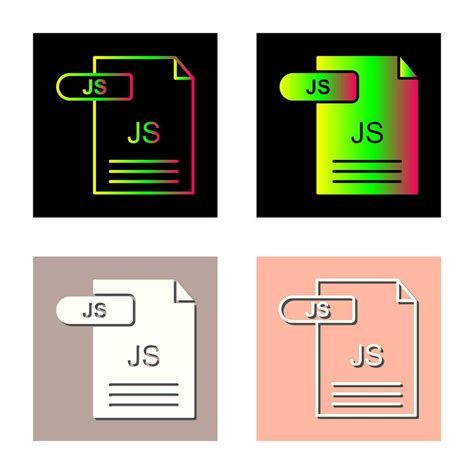 Js Vector Icon 34167532 Vector Art At Vecteezy