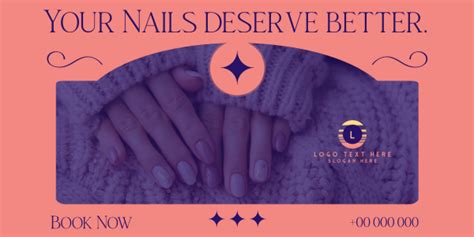 Nail Before And After Twitter Post Brandcrowd Twitter Post Maker