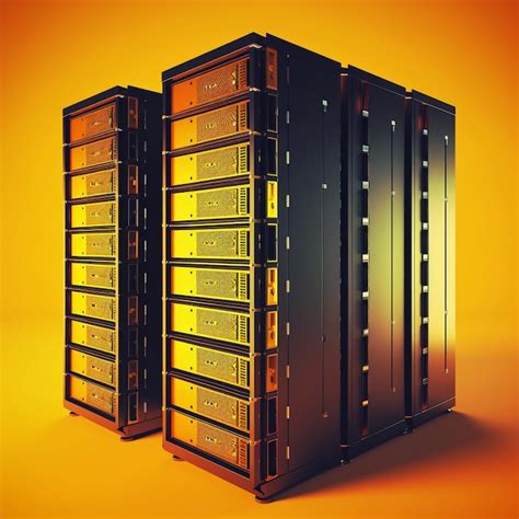 Premium Ai Image Server Racks