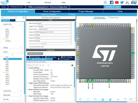 How To Synchonize 2 Pwm On The Same Clock Stmicroelectronics Community