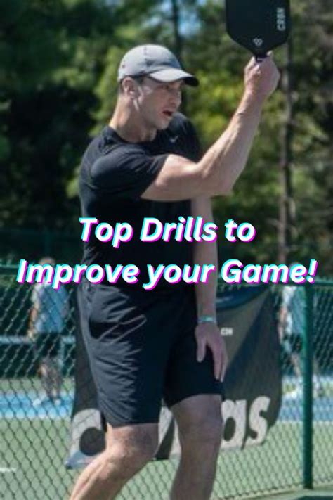 6 Drills To Improve Your Pickleball Game Pickleball Fun Workouts Drill