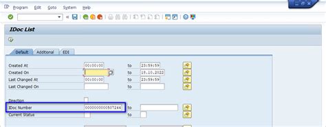 sap s 4 how to get stuck idoc number in sm58 queue via transaction id