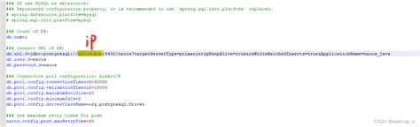 【nacos 2 3 3支持postgre sql数据源配置】 nacos pgsql csdn博客
