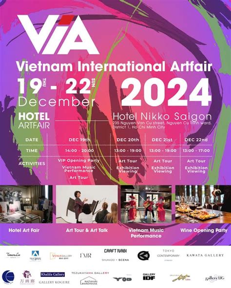 Triển lãm Nghệ thuật Quốc tế VIA Vietnam International Artfair