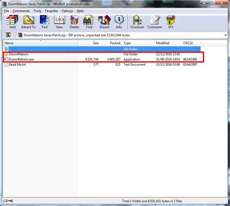 Doom Reborn Saves Patch Setup Guide Tutorial ModDB