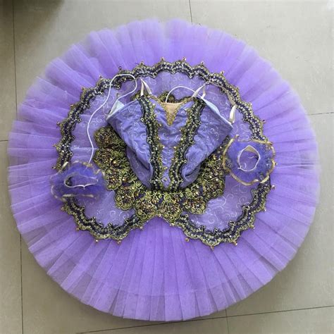 2020 Adult Purple Professional Ballet Tutu Pancake Classical