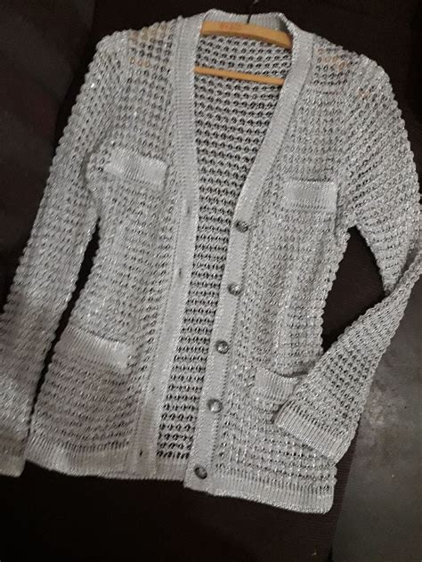 Casaqueto Tricot Inspiração Carol Bassi Casaco Feminino 199 Usado