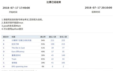 百练 2018计算机学科夏令营上机考试题解（待续） Omegaxyz