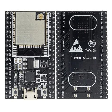 ESP32 ESP WROOM 32U Devkitc V4 WiFi Bluetooth NodeMCU Arduino Docom