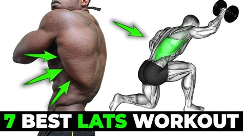7 Daily Exercise To Build Lower Lats V Taper Youtube