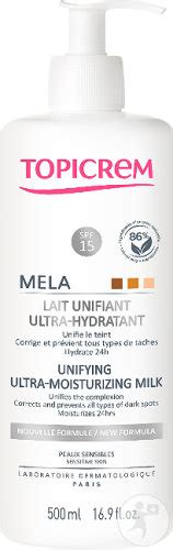 Topicrem Mela Lait Unifiant Ultra Hydratant 500ml I Glowy Shop