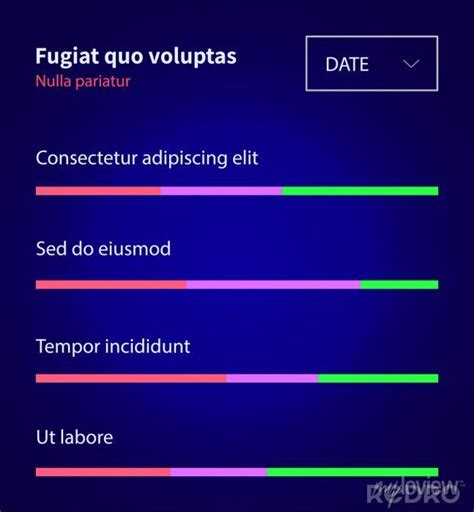 Infographic Chart Vector Template Annual Statistics Curve Graph