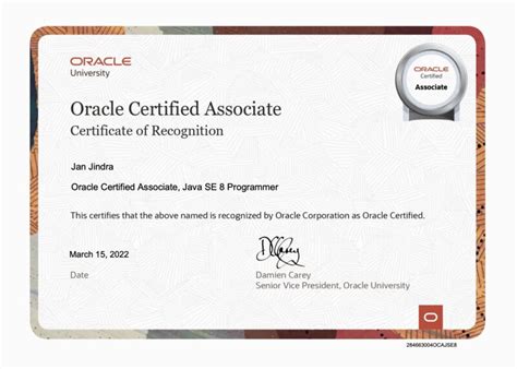 Jan Jindra On Linkedin Oraclecertified 11 Comments