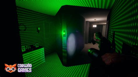 Como usar o projetor DOTS no Phasmophobia Exposition Corujão Games