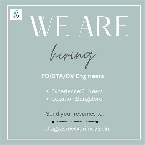 Bhagya Gandi On Linkedin References Primevlsi Pd Sta Dv