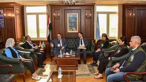 محافظ الإسكندرية يستقبل رئيس بعثة جامعة الدول العربية لمتابعة الانتخابات
