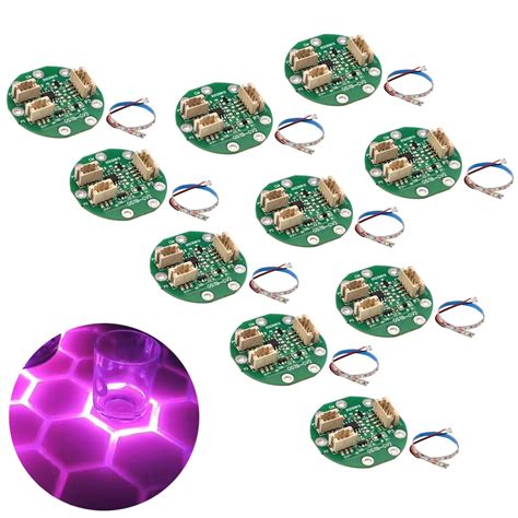 Touch Sensor Circuit Board Diy Touch Sensitive Smart Table Module With Led Strip For Hexagon