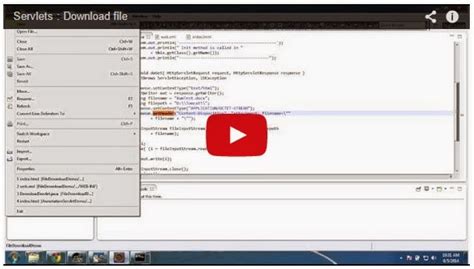 Java Ee Servlets Download File