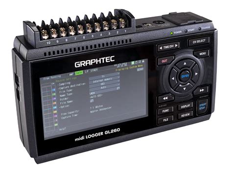 Graphtec Gl260 Data Logger