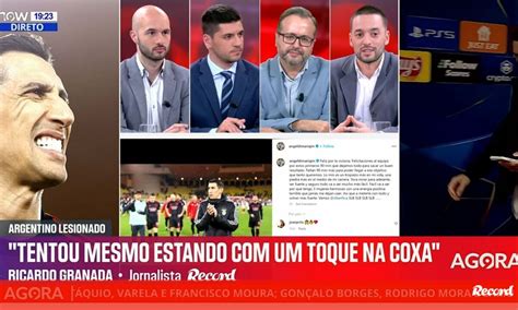 Se Nem Bruno Lage Quis Comentar A Lesão De Di María Não Deveria Ter