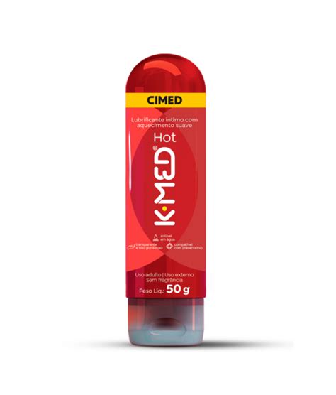Mini Gel Lubrificante Íntimo K Med Hot 50g Click Sophia