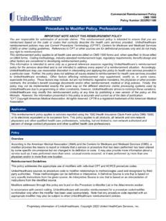 MM12557 Addition Of The QW Modifier To Healthcare Mm12557