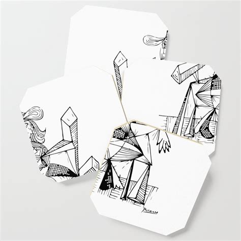 Picasso Muse 1938 Artwork Reproduction Design Coaster By Artorama