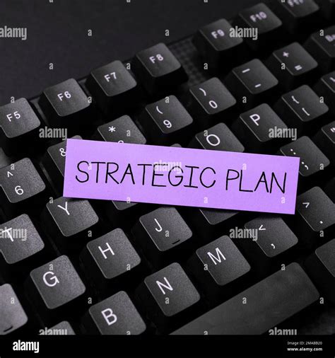 text sign showing strategic plan business overview a process of