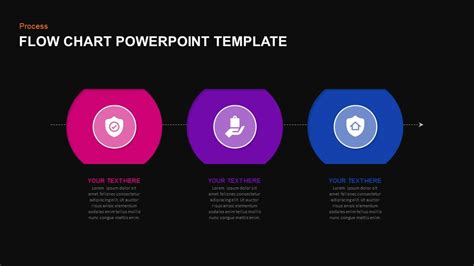 Free Horizontal Flow Diagram For PowerPoint And Google Slides