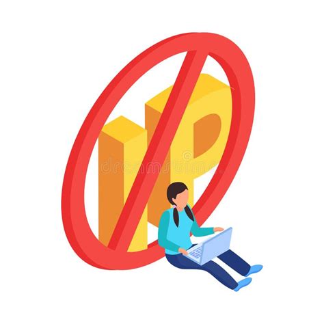 Blocking Internet Icon Stock Vector Illustration Of Internet 245635787