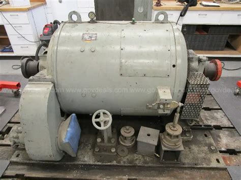 General Electric D C Electric Dynamometer Govdeals
