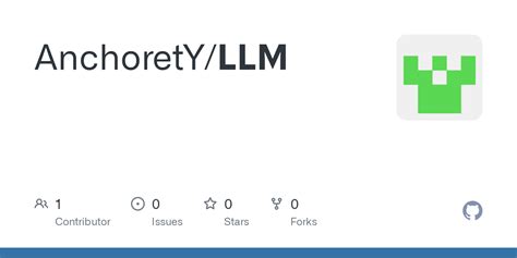 GitHub AnchoretY LLM