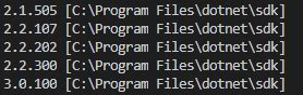 Asp Net The Current NET SDK Does Not Support Targeting NET Core 3 0