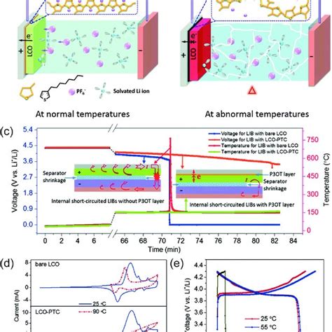 Conceptual Illustration Of Ptc Composite Cathode Download Scientific Diagram