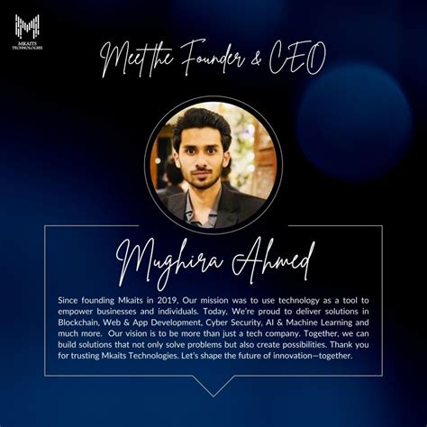 Mkaits Technologies On Linkedin Leadership Ceo Innovation