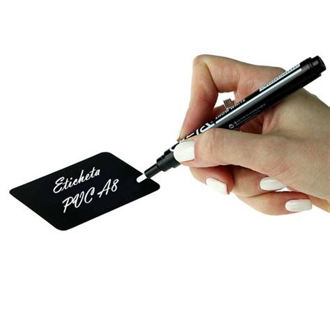 Eticheta Pvc A8 Negru Etichete Pret Afisaj Pret Suport Preturi