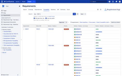 Requirement Yogi Requirements Management For Confluence Version History Atlassian Marketplace