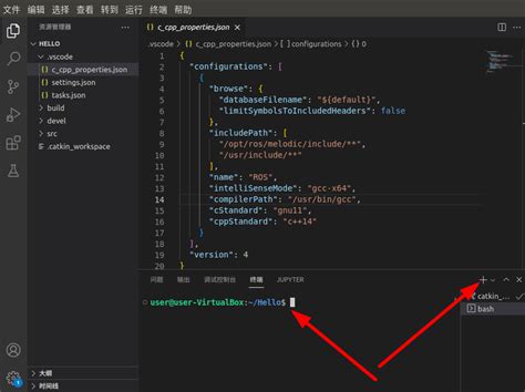 vscode中创建功能包，编译运行ros工程 vscode创建功能包 csdn博客