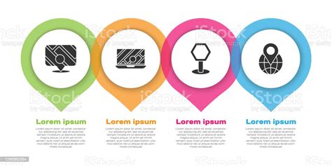 Vetores De Definir Infográfico Da Navegação Do Mapa Da Cidade Navegação