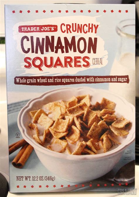 Review Trader Joe S Crunchy Cinnamon Squares Cereal