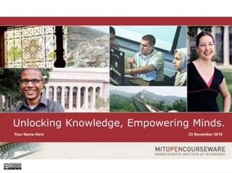 Mit Opencourseware A Key To In Depth Learning And Career Success Times News Global