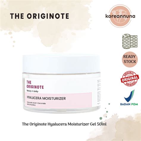 Jual The Originote Hyalucera Moisturizer Gel 50ml Shopee Indonesia
