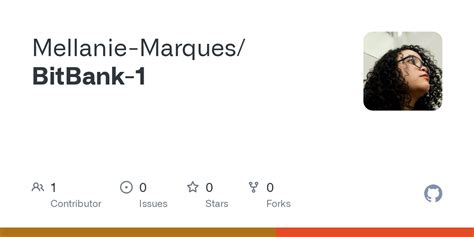 GitHub Mellanie Marques BitBank