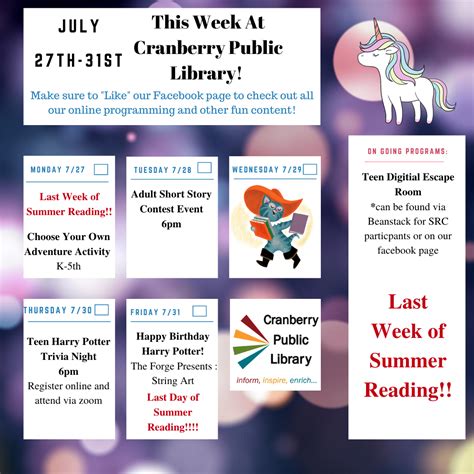 Cranberry Public Library Home Facebook