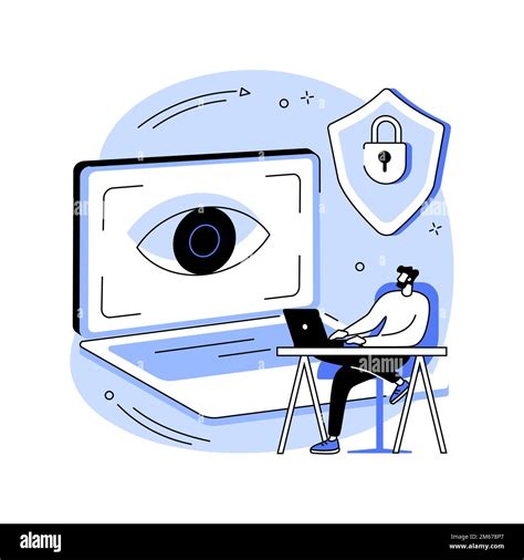 Eye Tracking Technology Abstract Concept Vector Illustration Eye