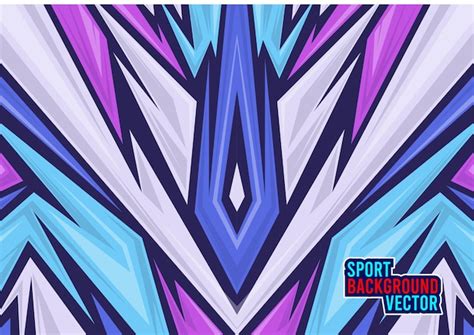 스포츠 저지 패턴 승화 배경 프리미엄 벡터