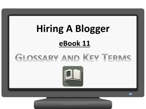 Glossary And Key Terms